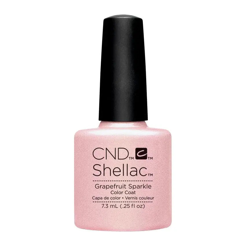 CND Shellac Grapefruit Sparkle 118 - PinkPro Beauty Supply